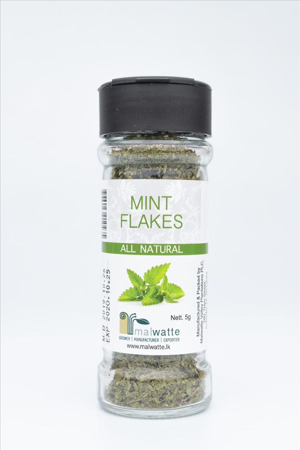 Mint Flakes – 10g – Malwatte Valley Plantations PLC