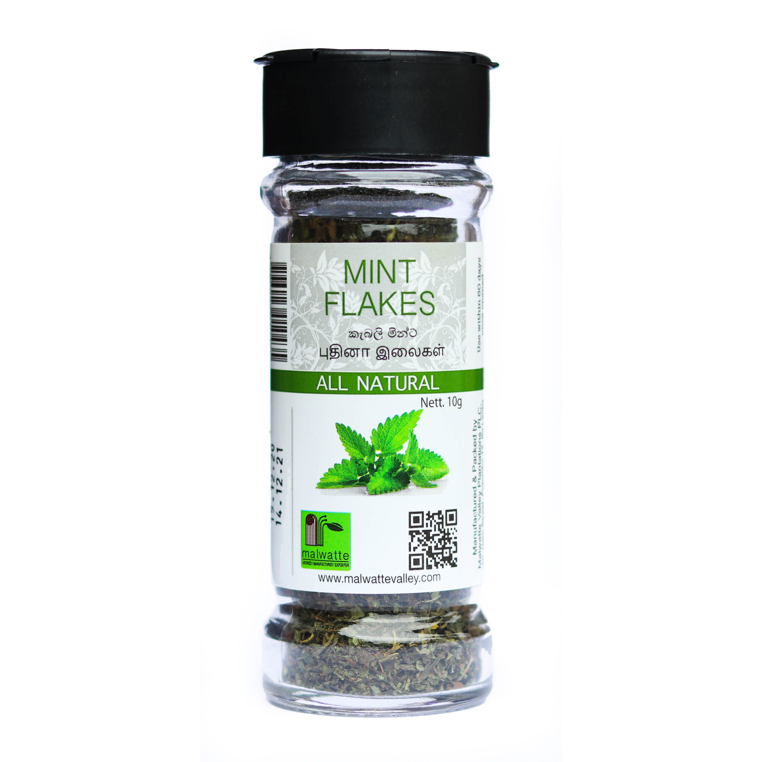 Mint Flakes – 10g – Malwatte Valley Plantations PLC