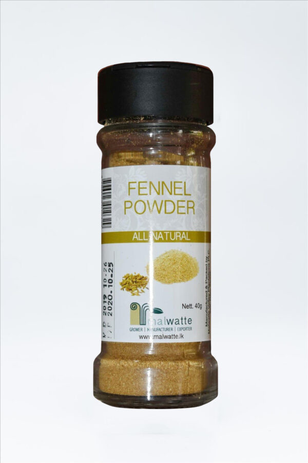 Fennel Powder – 40g – Malwatte Valley Plantations PLC